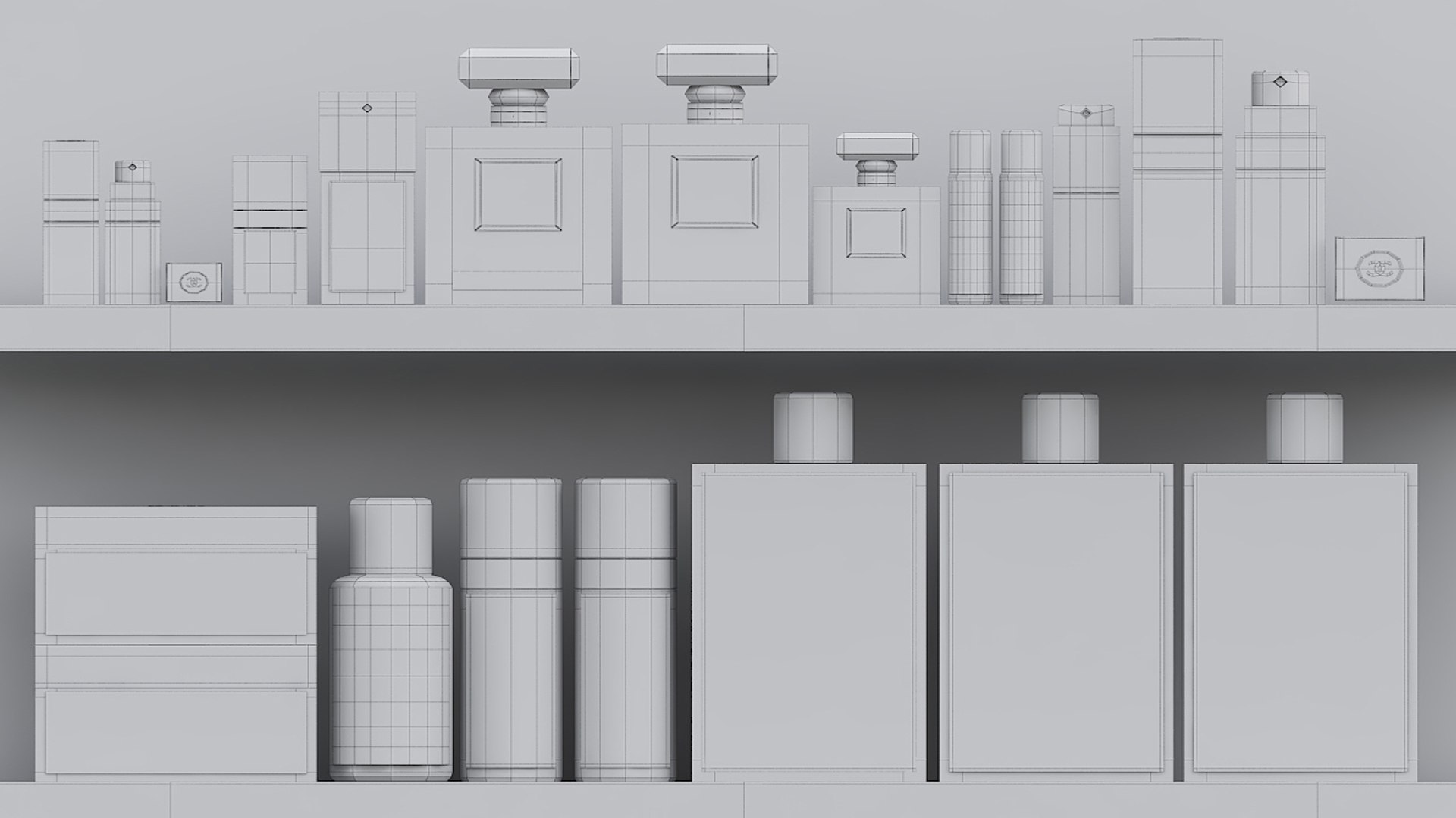 Coco Mademoiselle Perfume Set 3D - TurboSquid 1906985