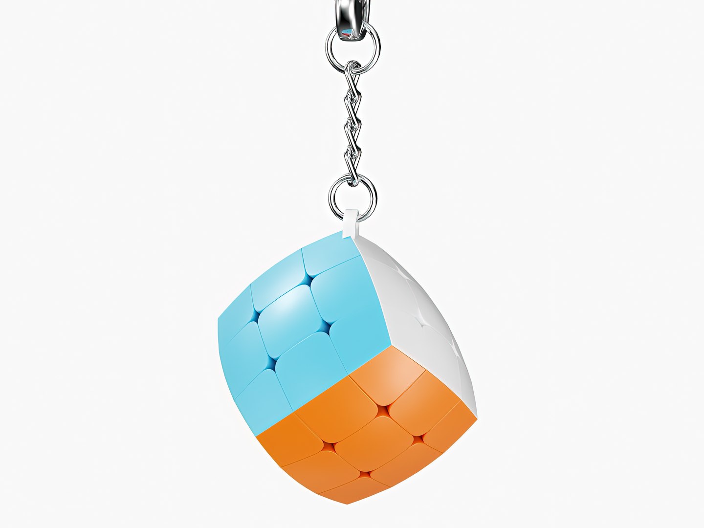 3D Model Cube Keyring - TurboSquid 1677839
