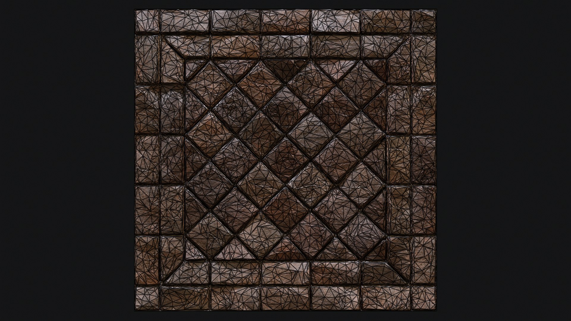 3D Model Tileable Floor 4x4m Game Ready - TurboSquid 2503466