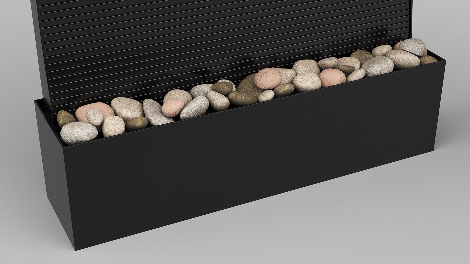 3D Model Wall Fountain Empty - TurboSquid 2105575