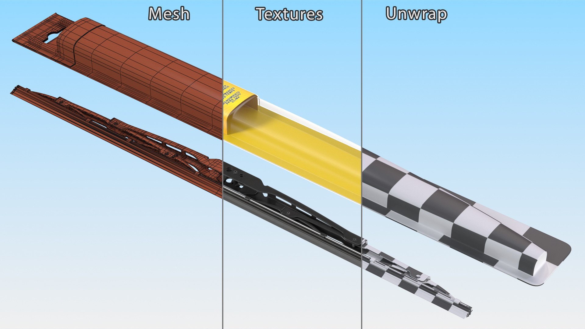 3D model Windscreen Wiper in Packaging - TurboSquid 2003438