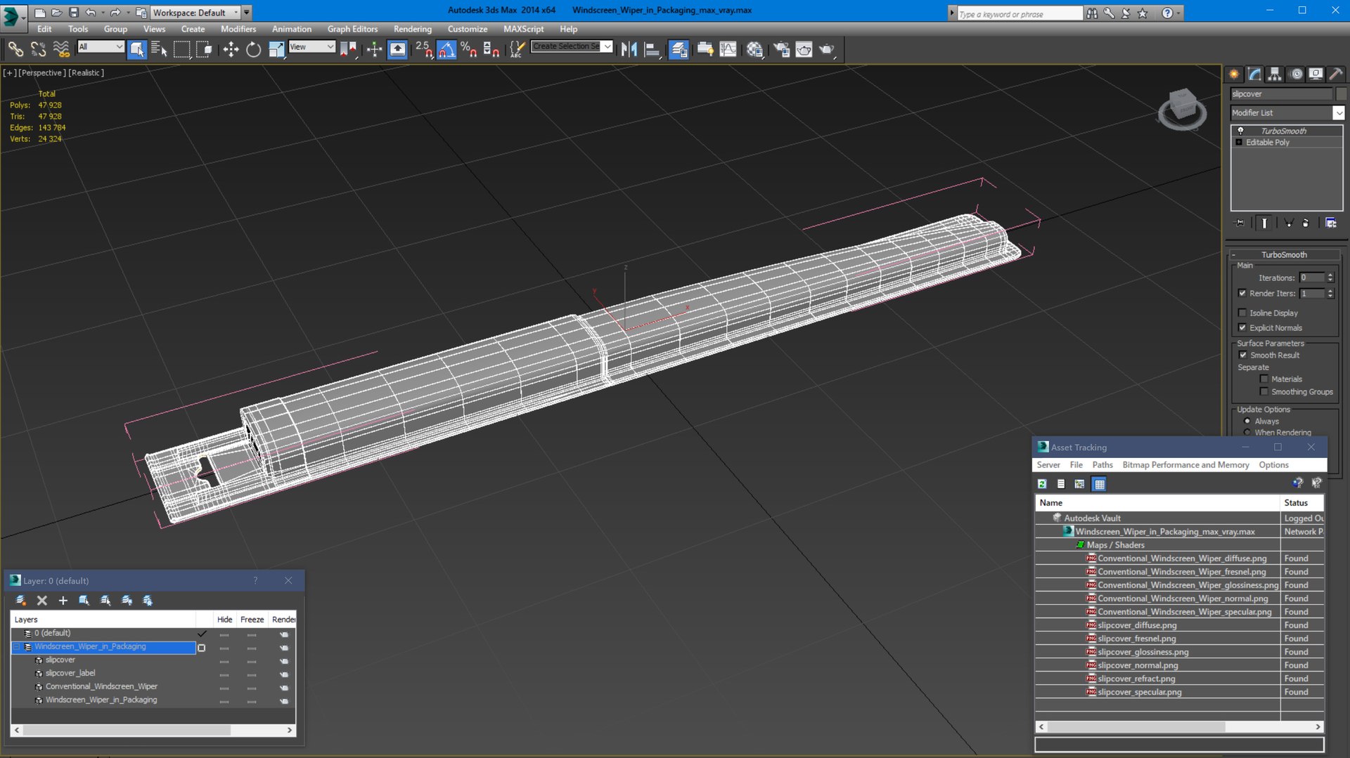 3D model Windscreen Wiper in Packaging - TurboSquid 2003438