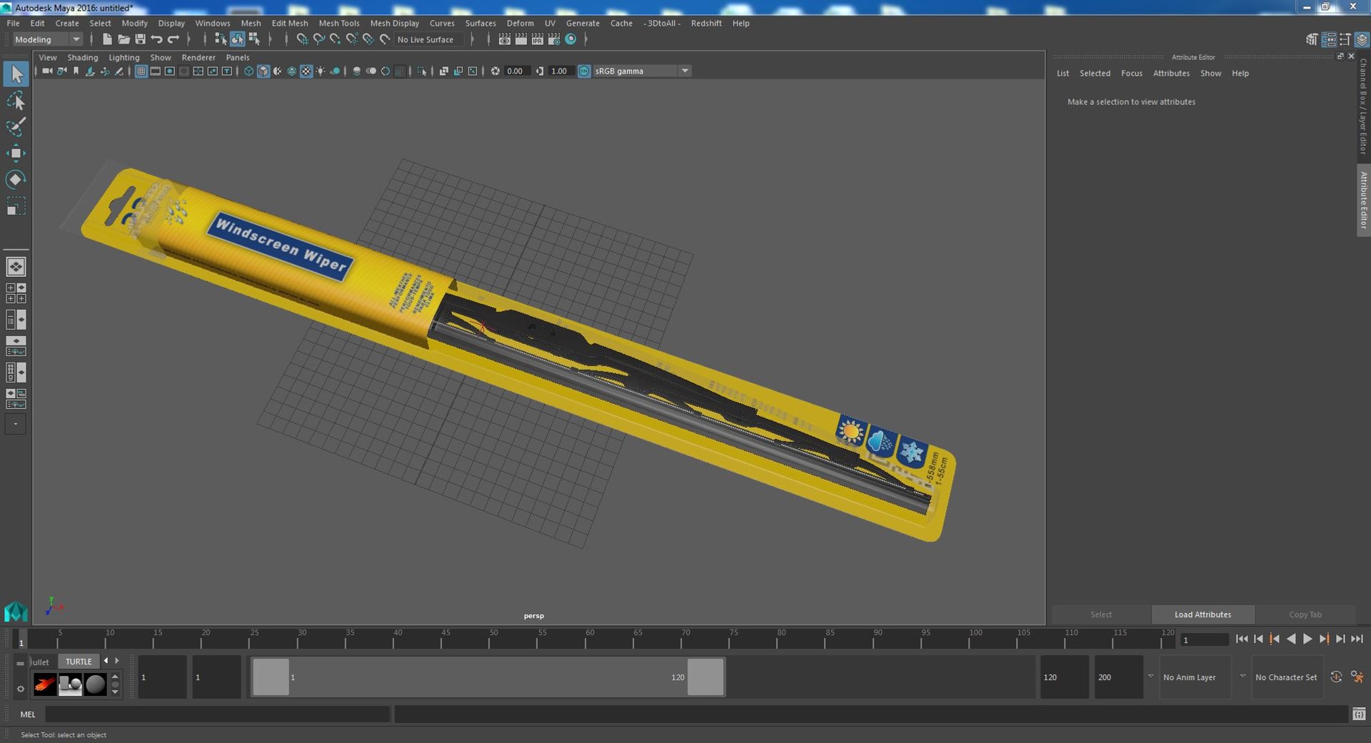 3D model Windscreen Wiper in Packaging - TurboSquid 2003438