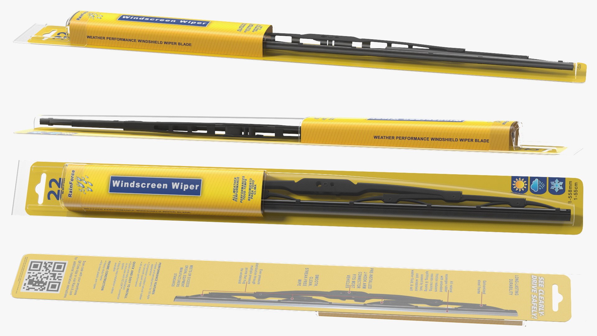 3D model Windscreen Wiper in Packaging - TurboSquid 2003438