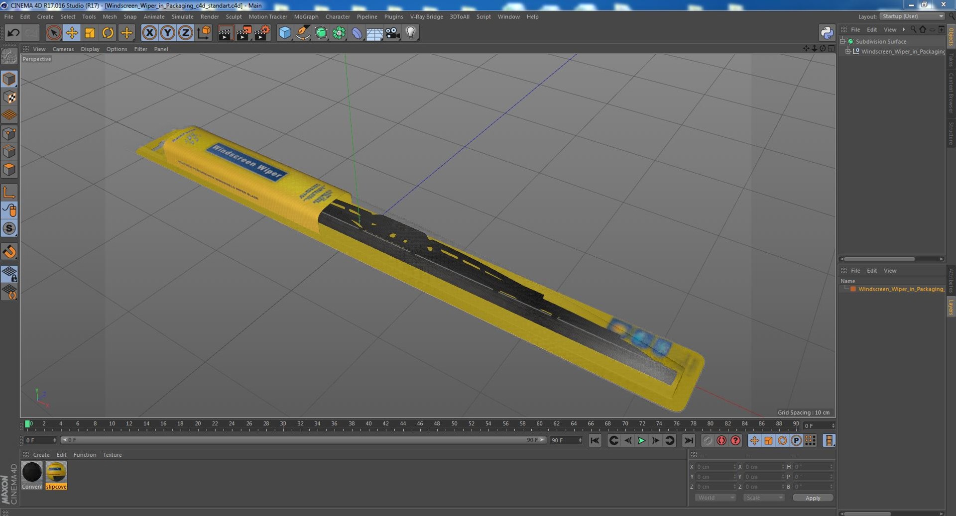 3D model Windscreen Wiper in Packaging - TurboSquid 2003438