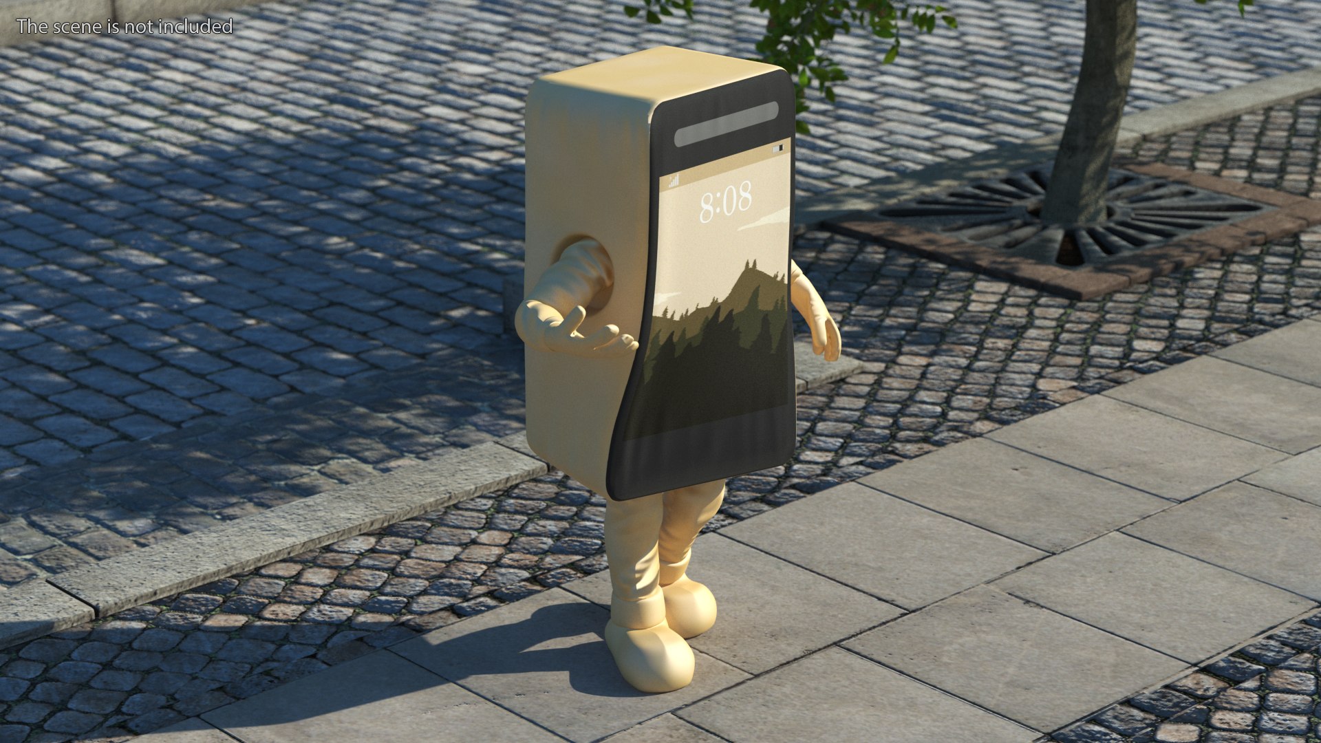 3D Cell Phone Mascot Costumes Collection - TurboSquid 2079727