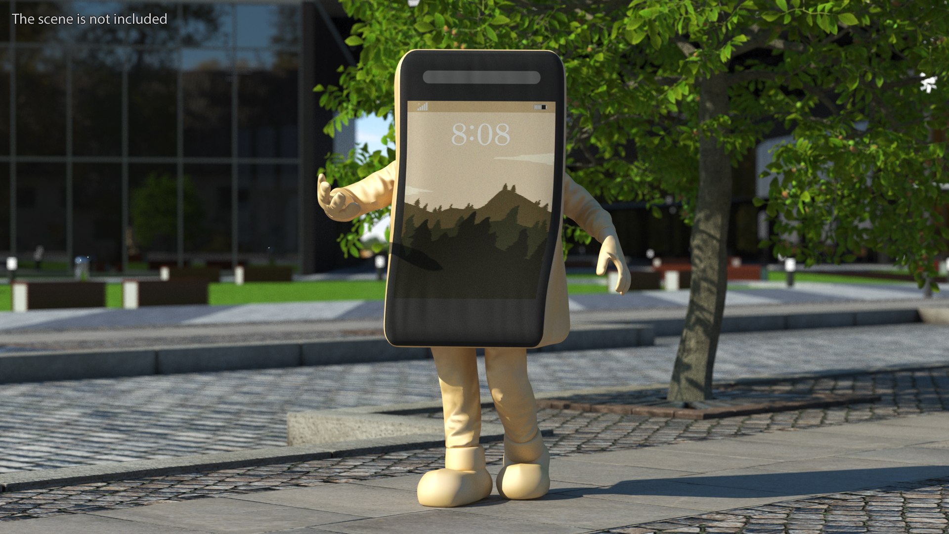 3D Cell Phone Mascot Costumes Collection - TurboSquid 2079727