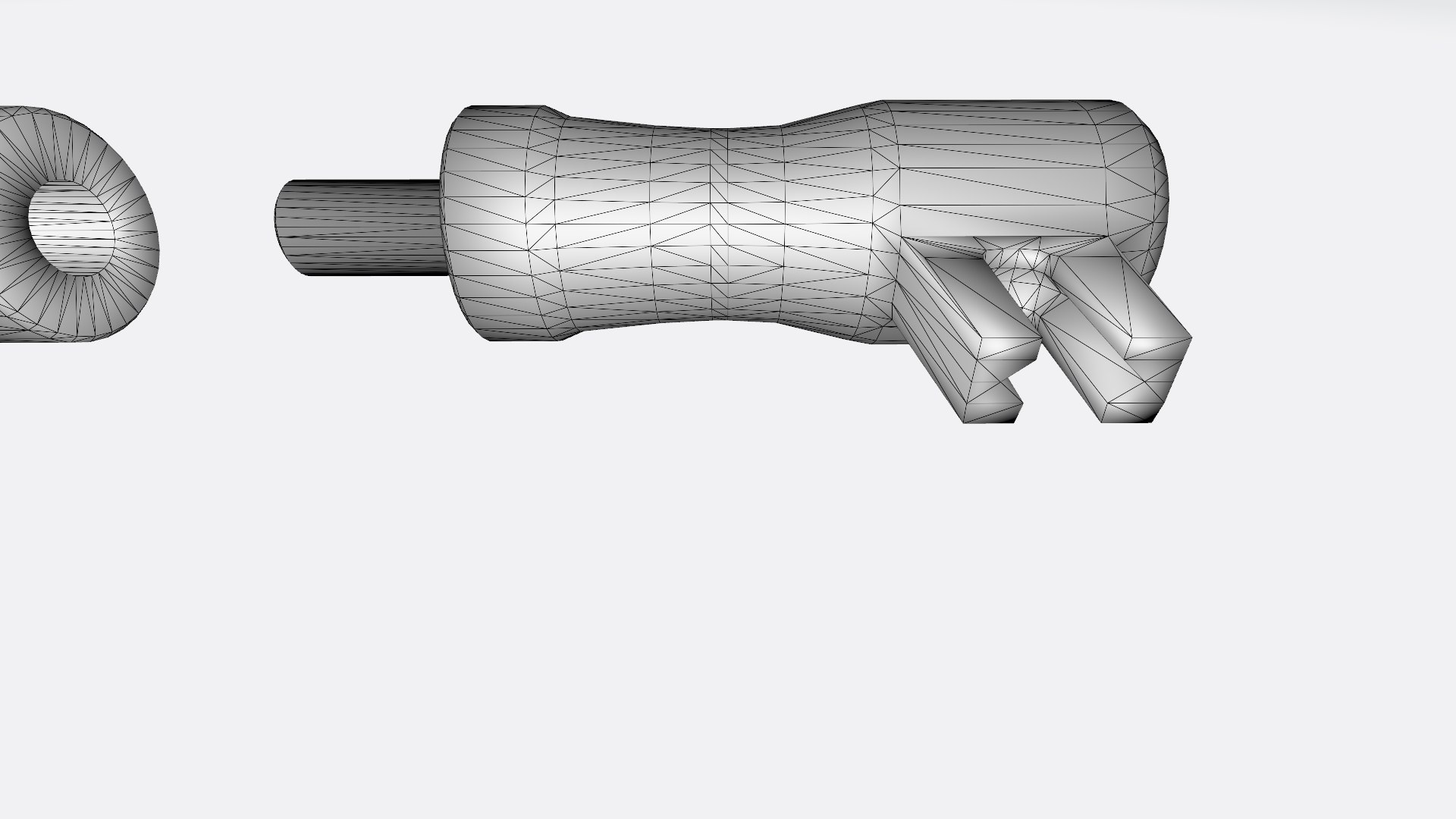Two-part Key 3D Model - TurboSquid 2005784