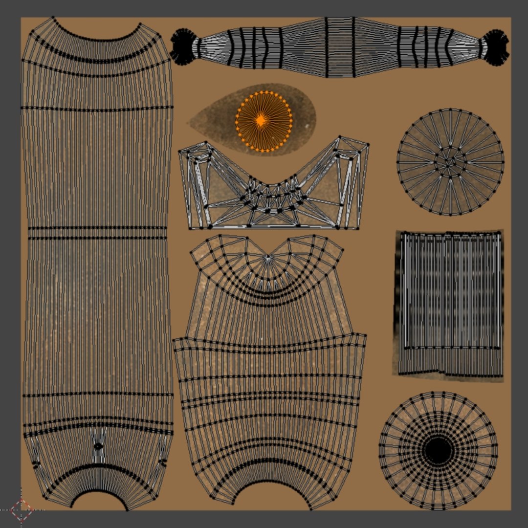 Two-part Key 3D Model - TurboSquid 2005784