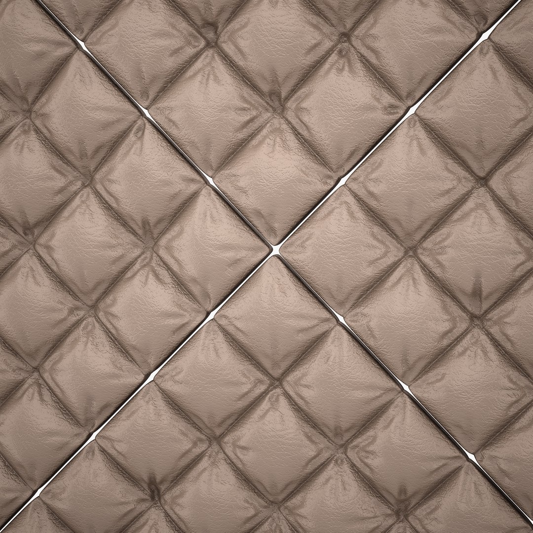 capitone wall panel 3d max