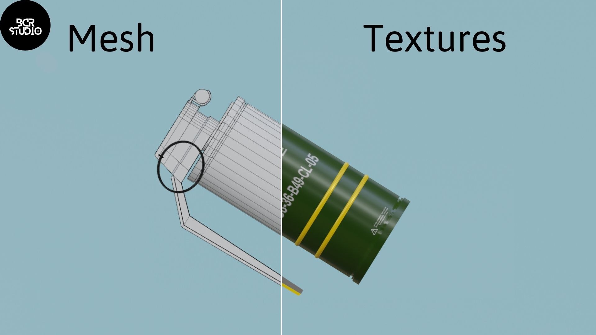 3D Smoke Bomb model - TurboSquid 2112071