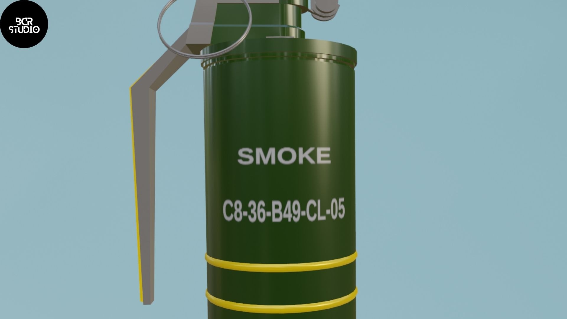 3D Smoke Bomb model - TurboSquid 2112071