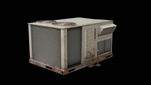 Ac rooftop 3D model - TurboSquid 2041364