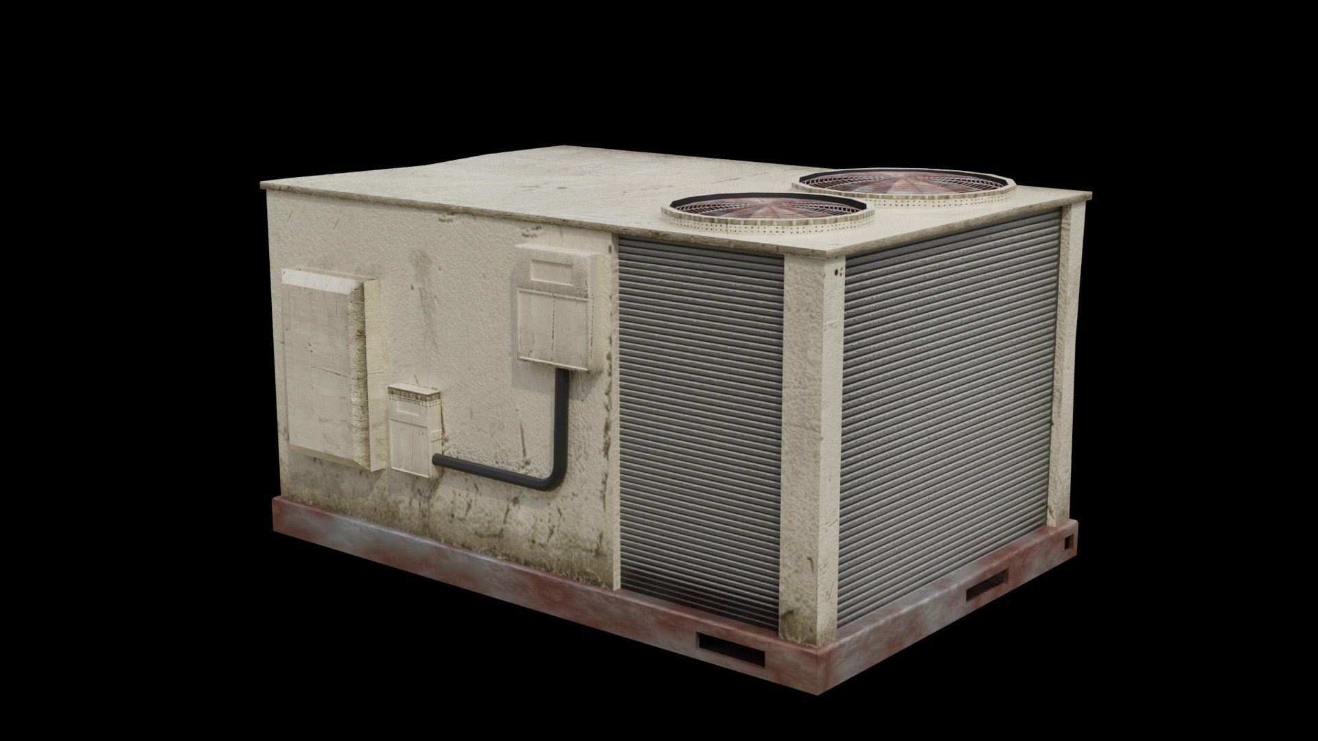 Ac Rooftop 3D Model - TurboSquid 2041364