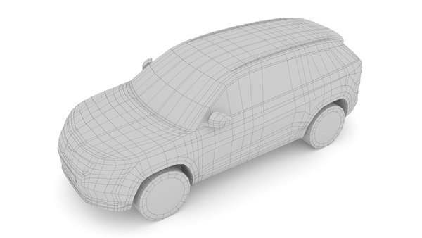 6 suv car uv 3D model - TurboSquid 1691297