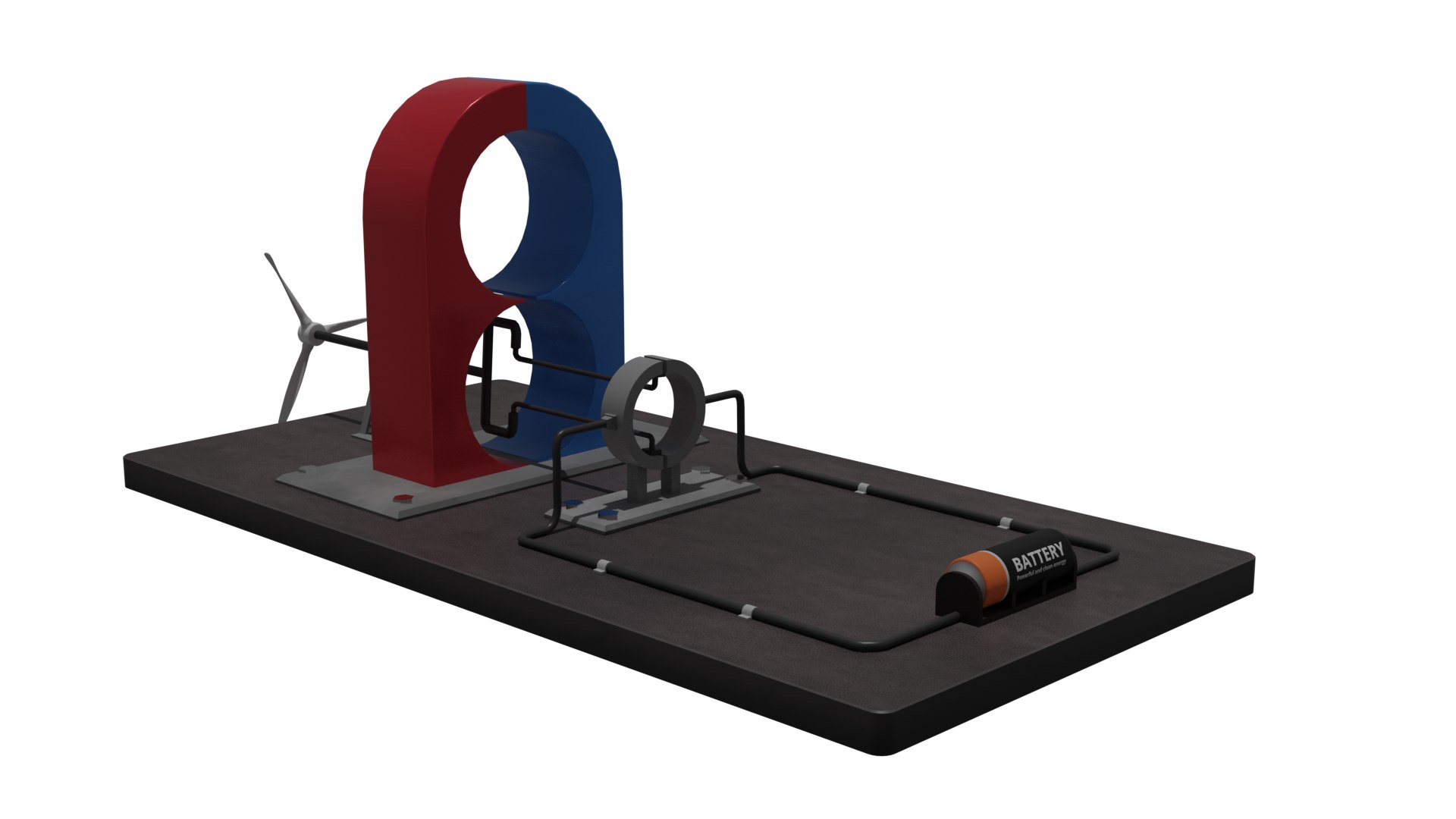 3D Electric Motor Assembly Model - TurboSquid 2047744