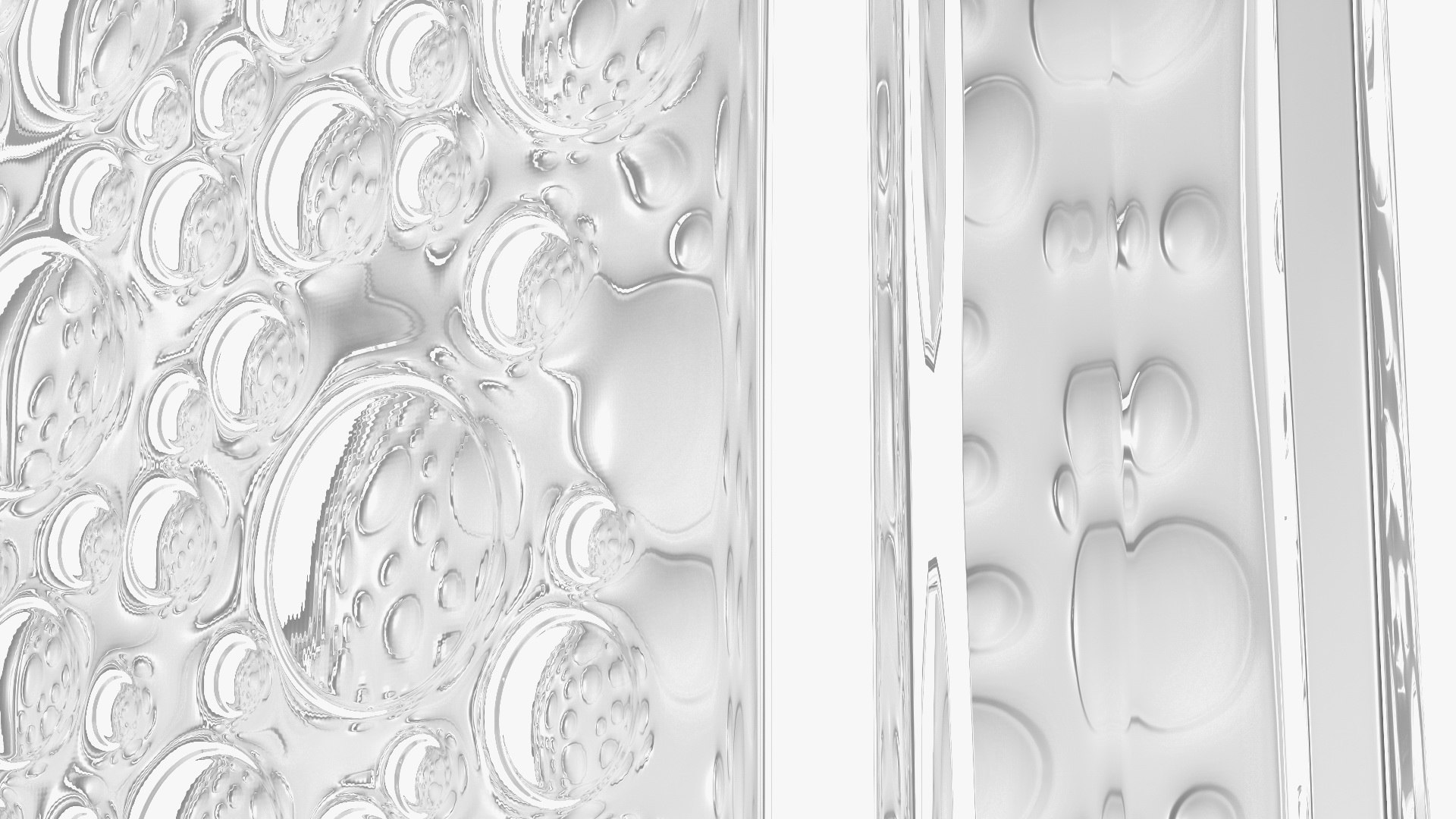 3D Clear Bubbles Glass Block Model - TurboSquid 1830834