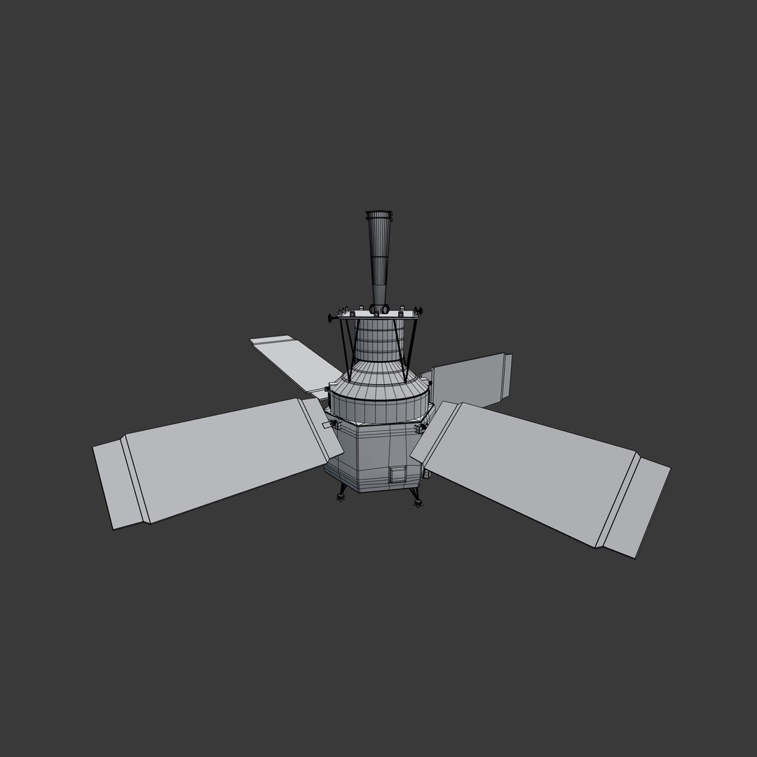 Gravity Probe 3D model - TurboSquid 1820657