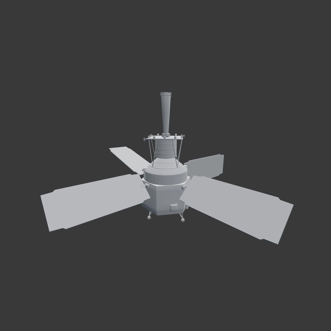 Gravity Probe 3D model - TurboSquid 1820657