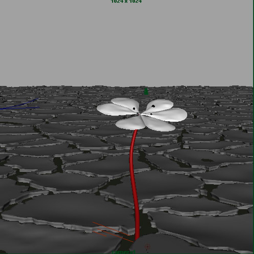 desert clover 3d model