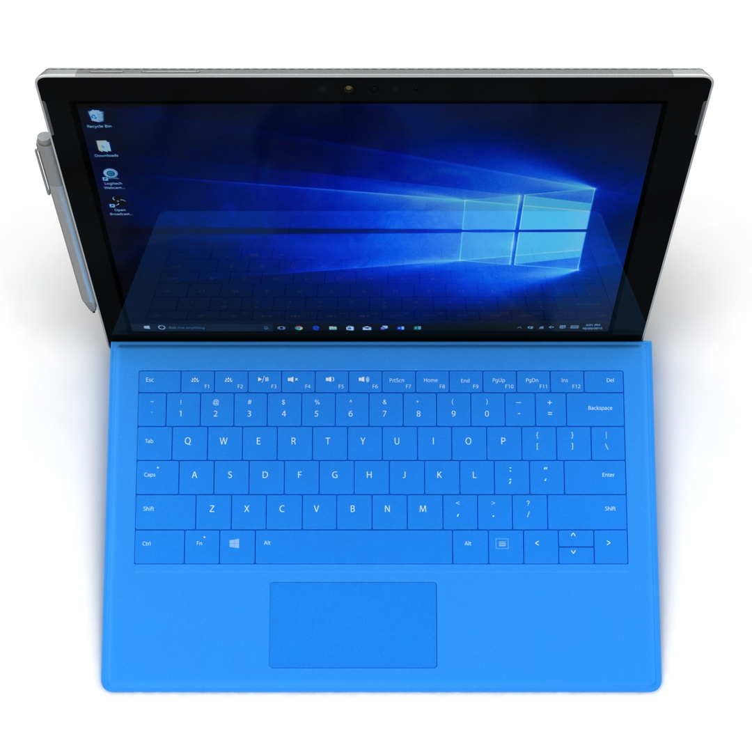 microsoft surface pro 4 3d 3ds