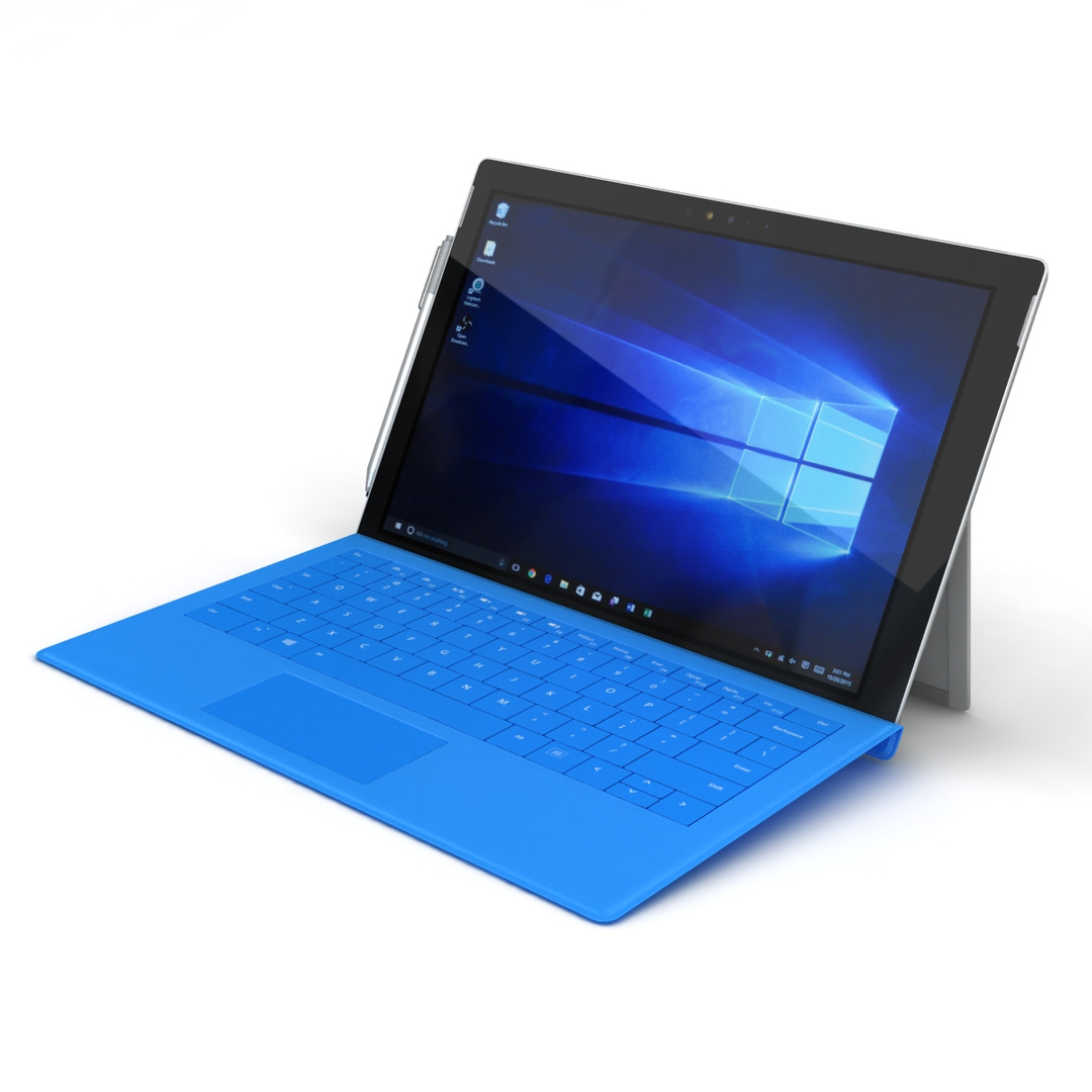 microsoft surface pro 4 3d 3ds