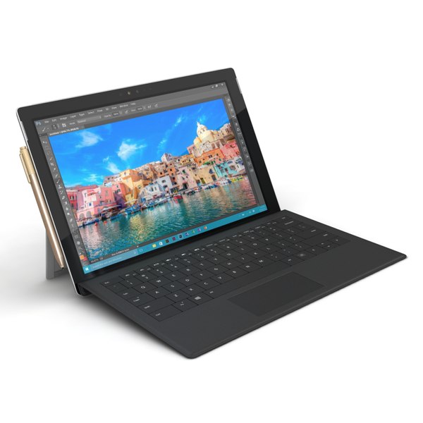 microsoft surface pro 4 3d 3ds