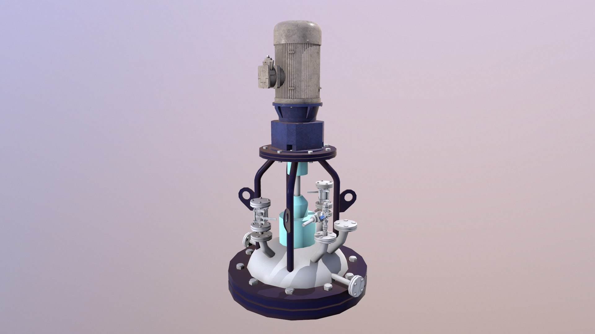 3D Reactor Vessel - TurboSquid 2291988