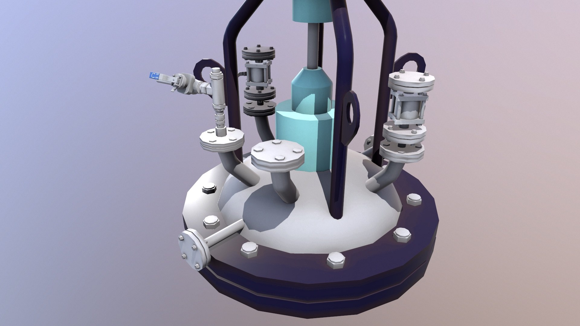 3D Reactor Vessel - TurboSquid 2291988