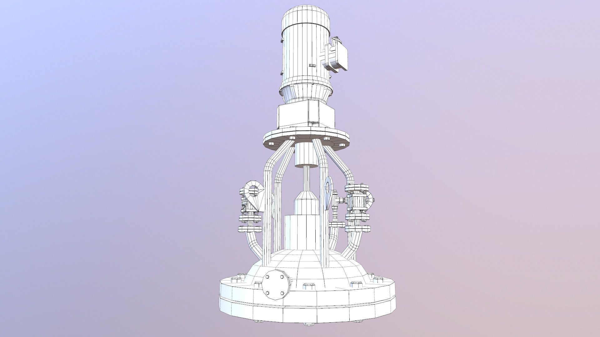 3D Reactor Vessel - TurboSquid 2291988