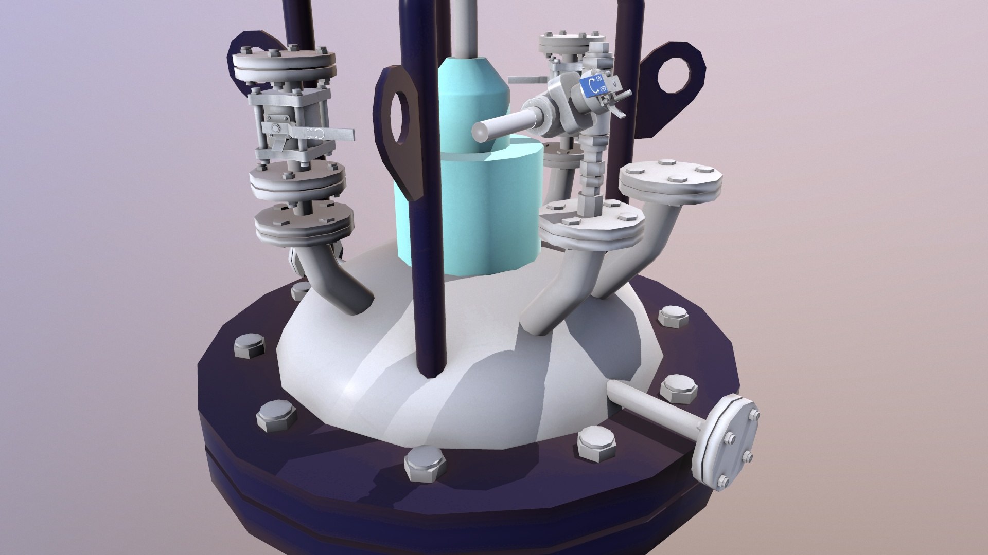 3D Reactor Vessel - TurboSquid 2291988