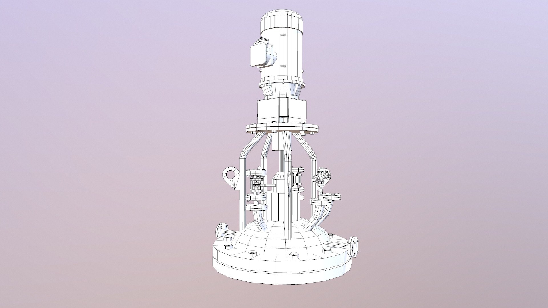 3D Reactor Vessel - TurboSquid 2291988