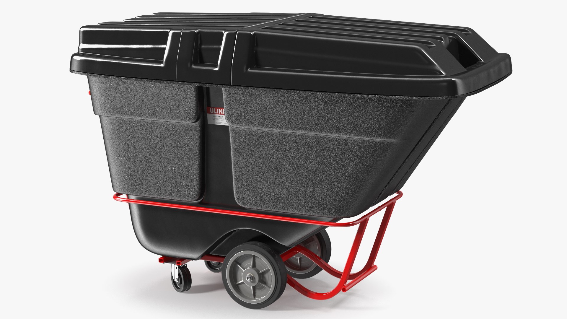 Industrial Uline Tilt Truck Black 3D model - TurboSquid 2068868