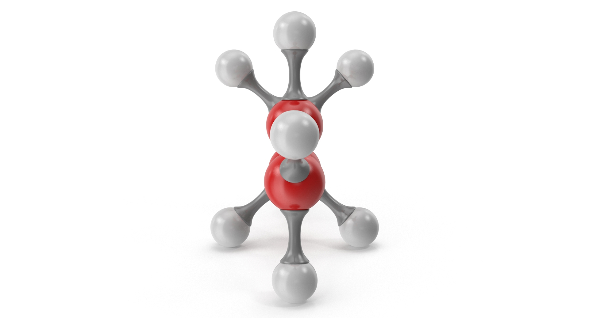 3D Butene Molecular Model - TurboSquid 1278504