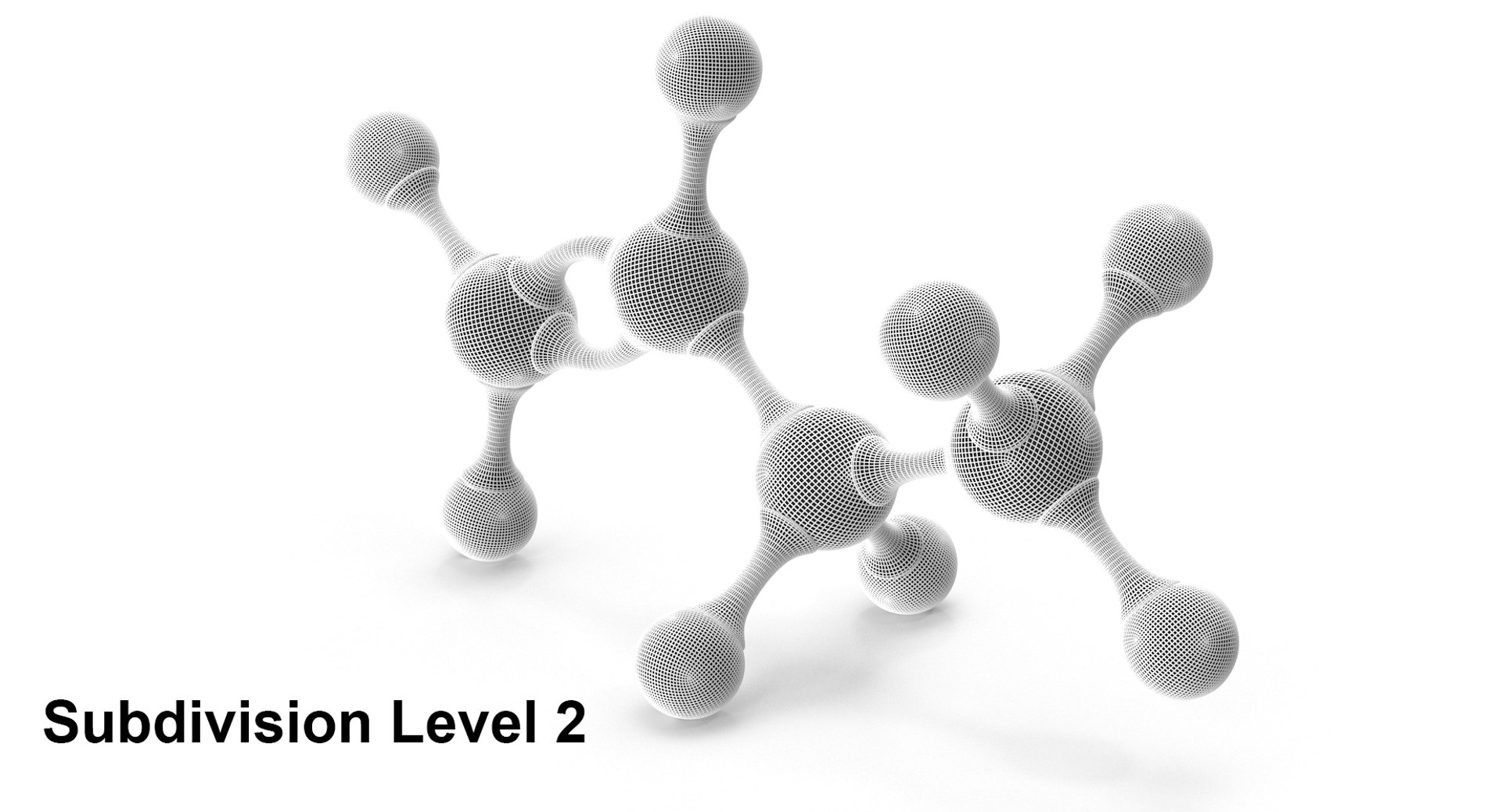 3D Butene Molecular Model - TurboSquid 1278504