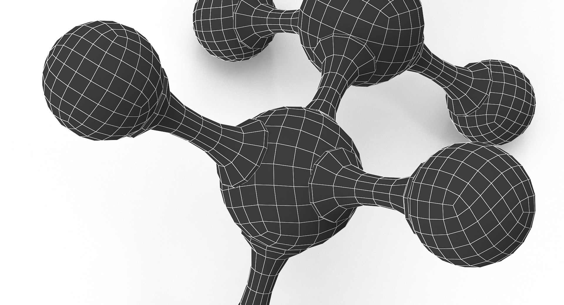 3D Butene Molecular Model - TurboSquid 1278504