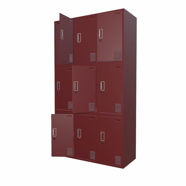 3D locker office01 pbr - TurboSquid 1588264