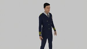 glTF Ww2-Pilot Models | TurboSquid