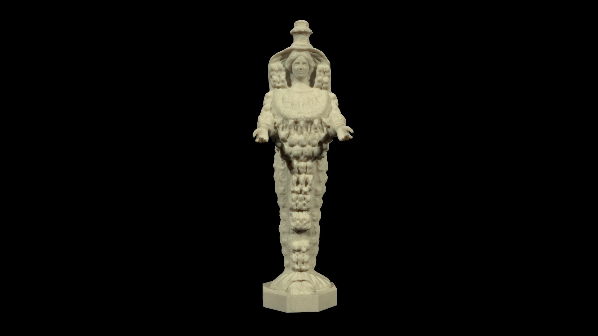 3D Artemis Statue Model - TurboSquid 1427268