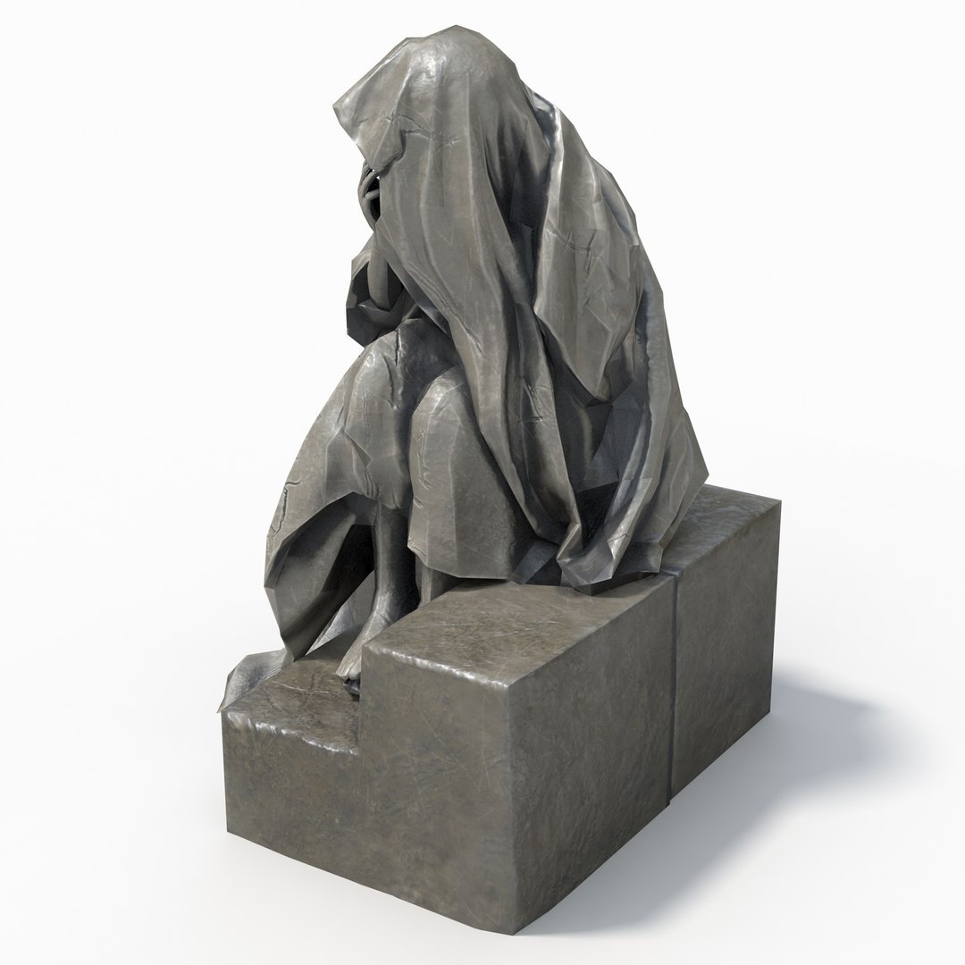 Statue Female 3d Obj
