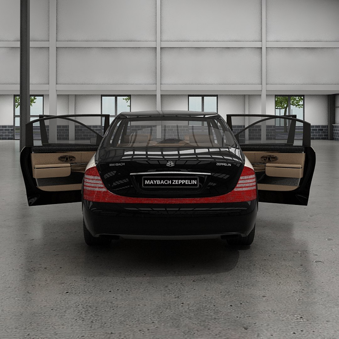 Maybach Zeppelin 3d Max