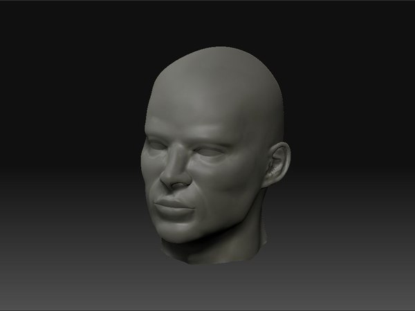 male head obj