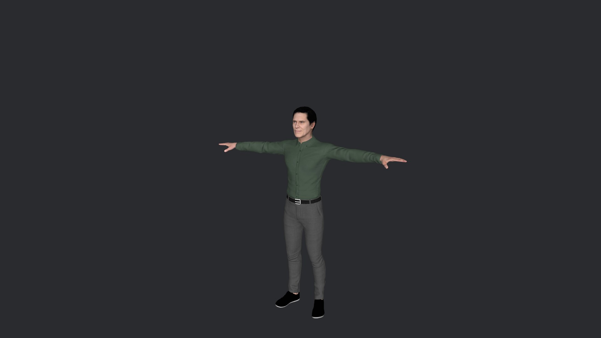 Willem Dafoe Hyper Realistic Full Body Fully Rigged 3D Character Model ...