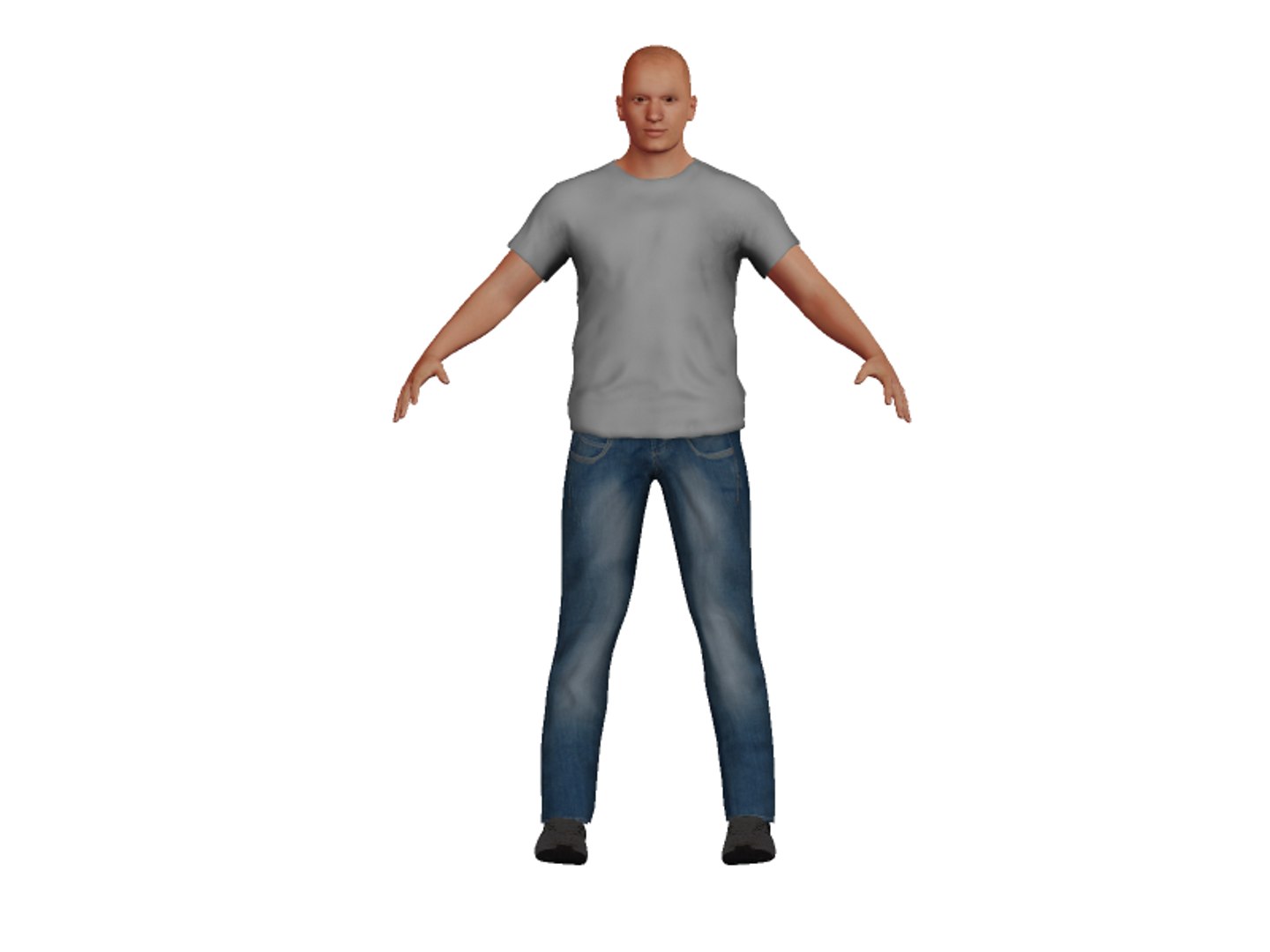 Free 3D Bald Man Model - TurboSquid 1485766