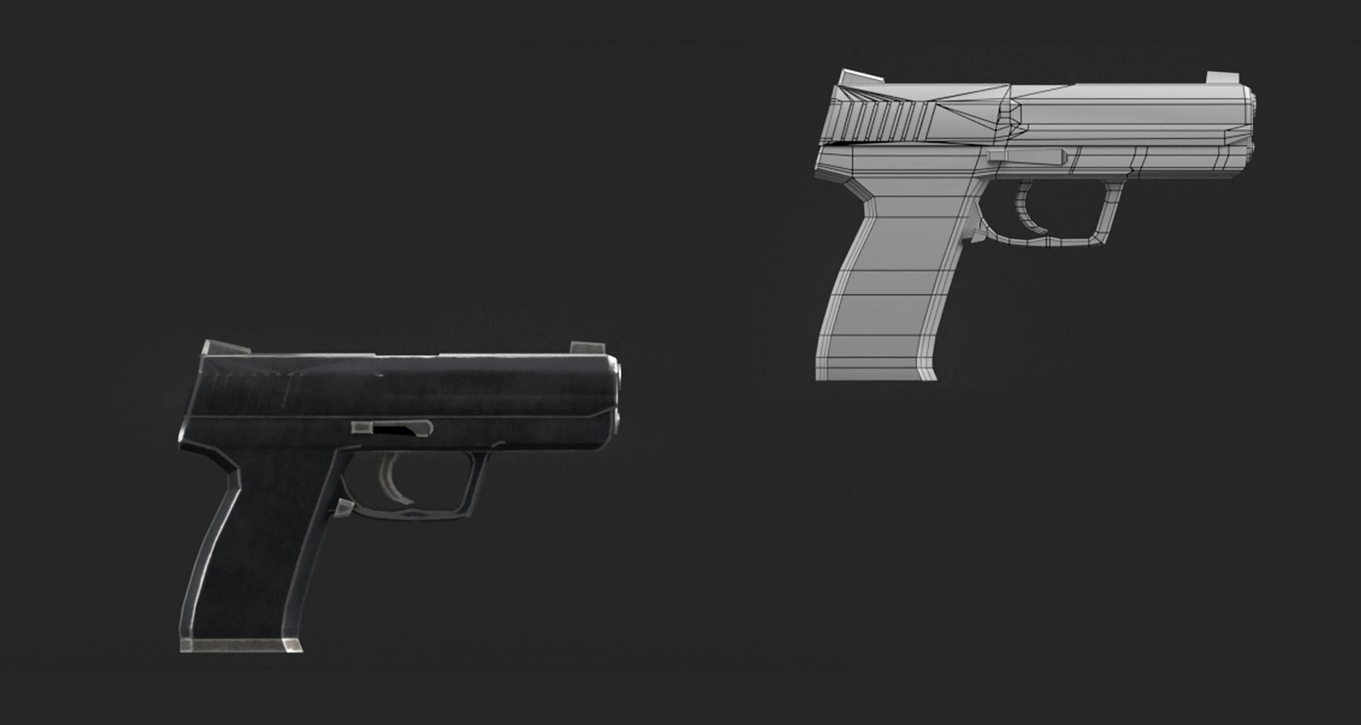 Gun Usp 3D Model - TurboSquid 1360372