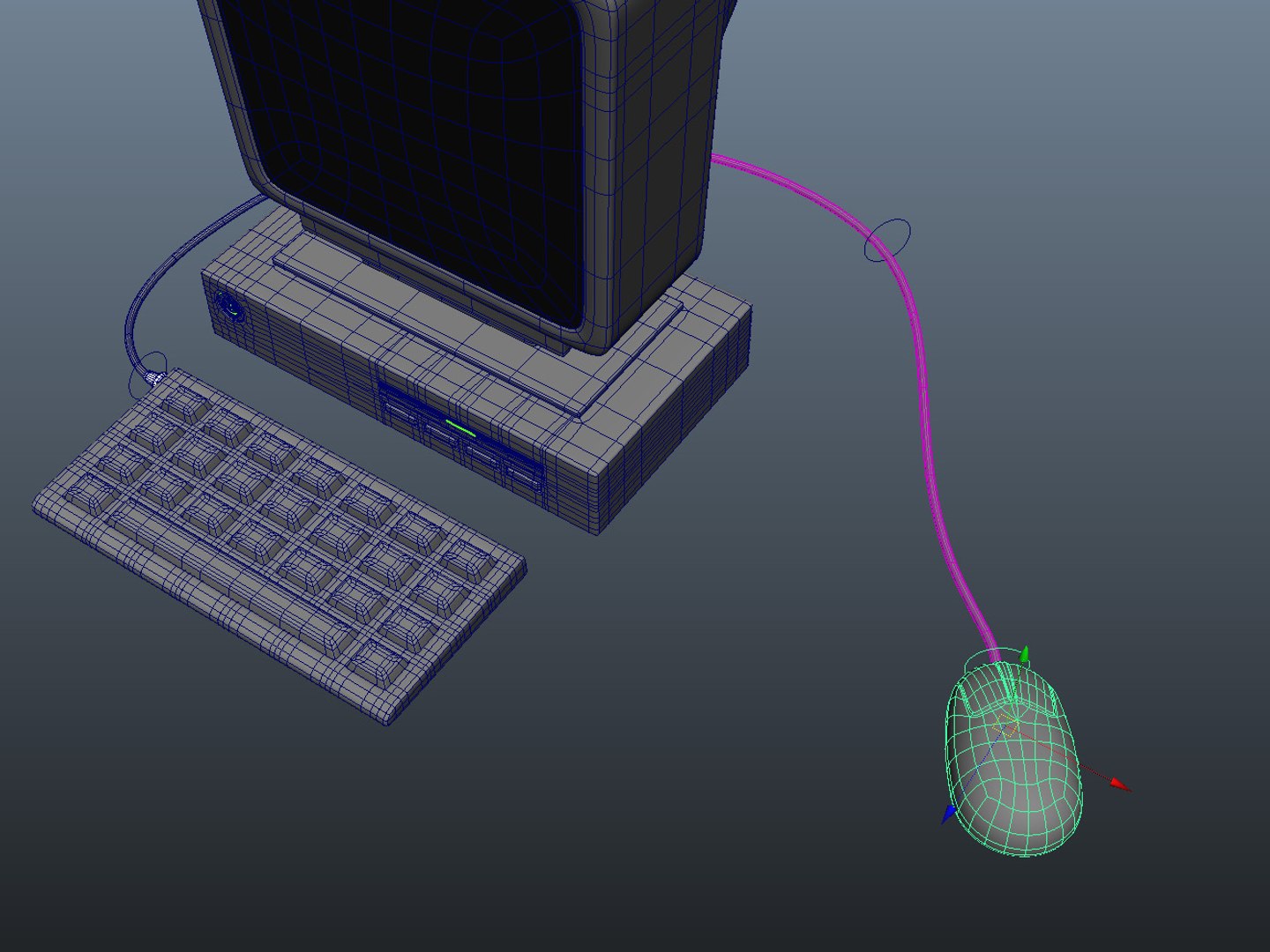 Rigged Computer Cartoon 3d Obj