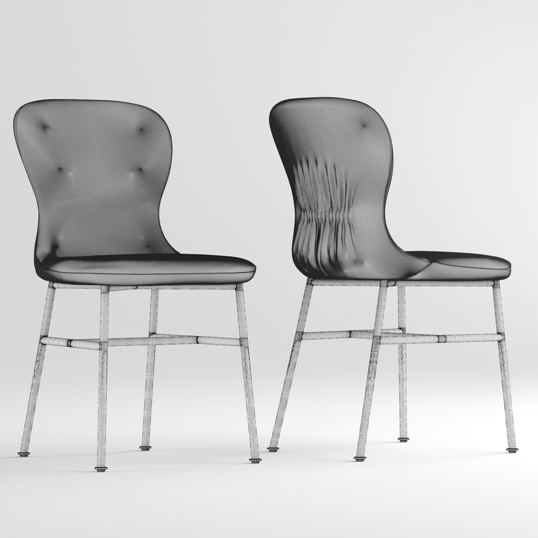 Fogia myko chair realistic 3D model - TurboSquid 1359797