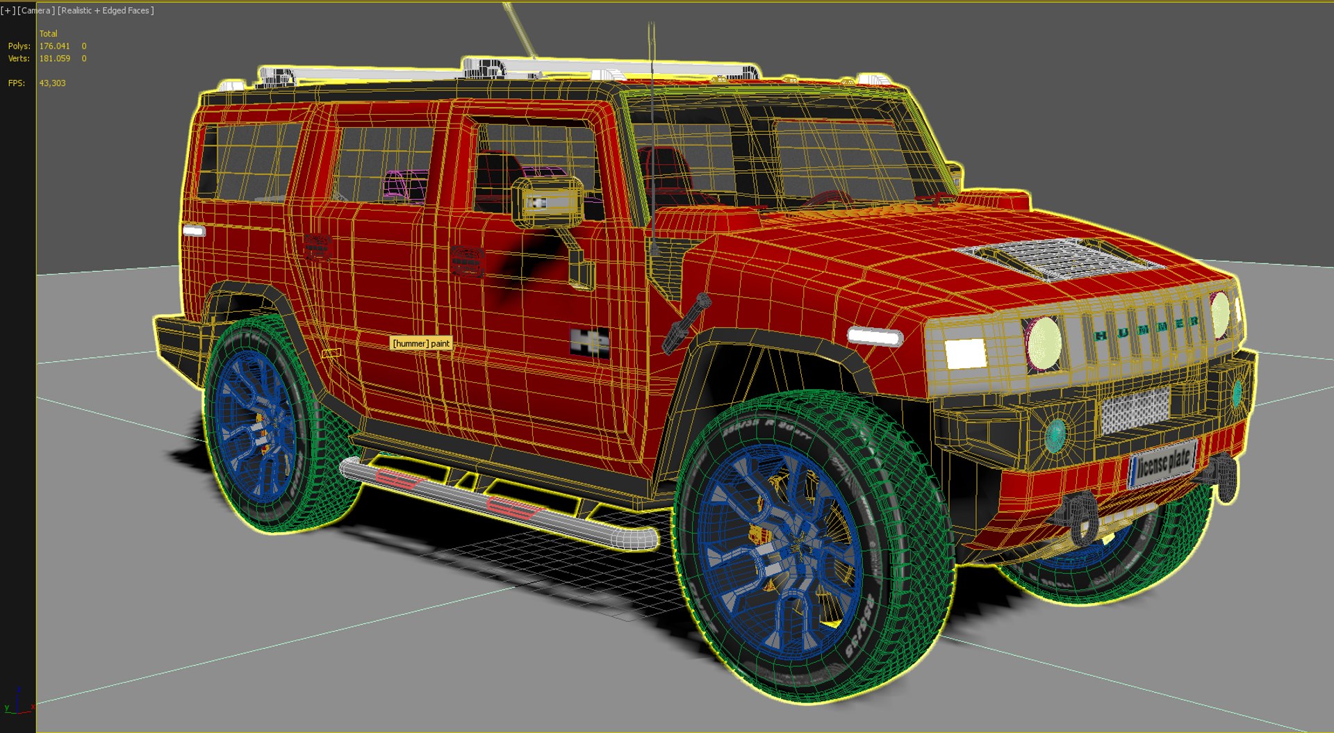 2007 Hummer H 2 Specs 3D Model - TurboSquid 2010796