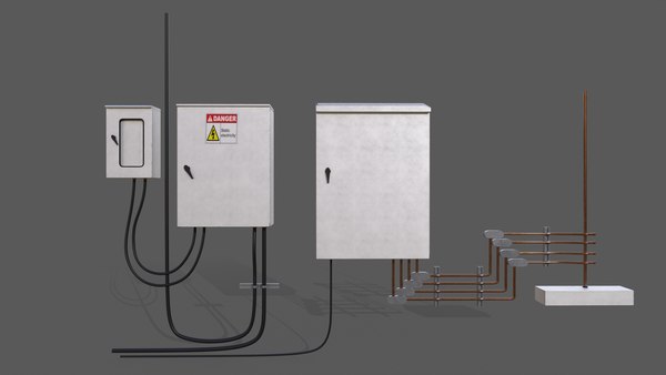3D model Electrical Power Box - TurboSquid 1746927