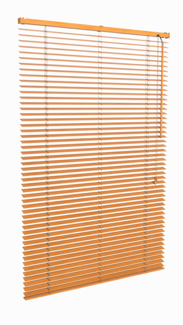 Wooden roller blinds model - TurboSquid 1894832